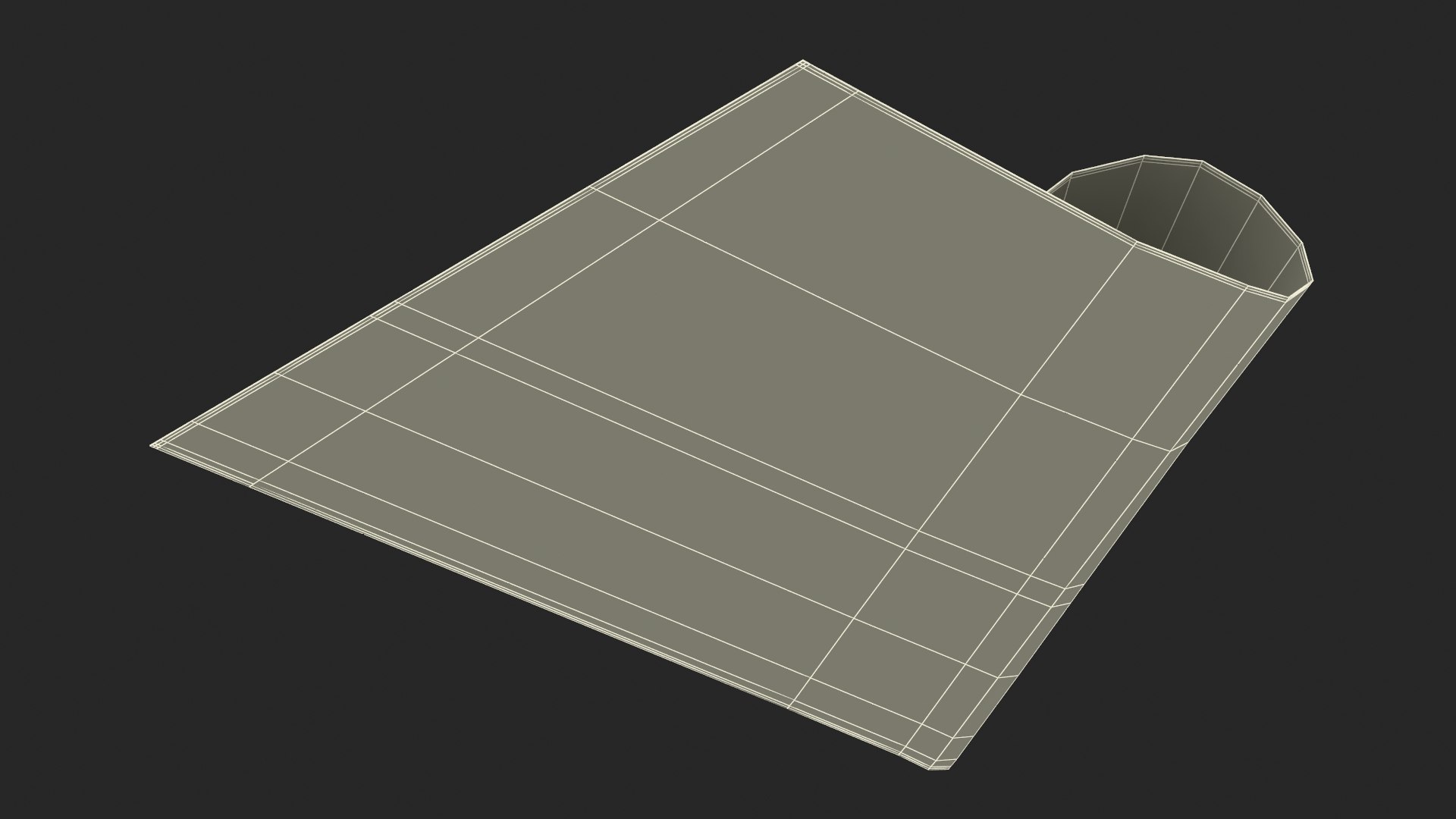 3D Curled Paper Sheet model - TurboSquid 1993733
