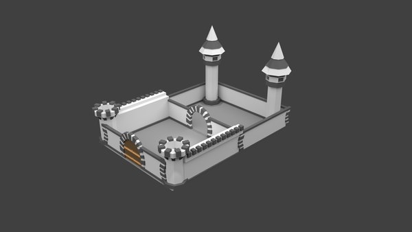 Free Blender Castle Models | TurboSquid