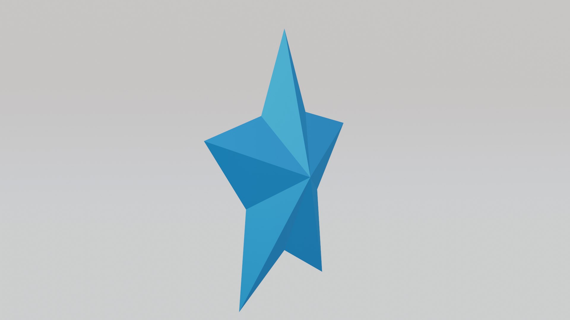 Blue Star 3D - TurboSquid 2131377