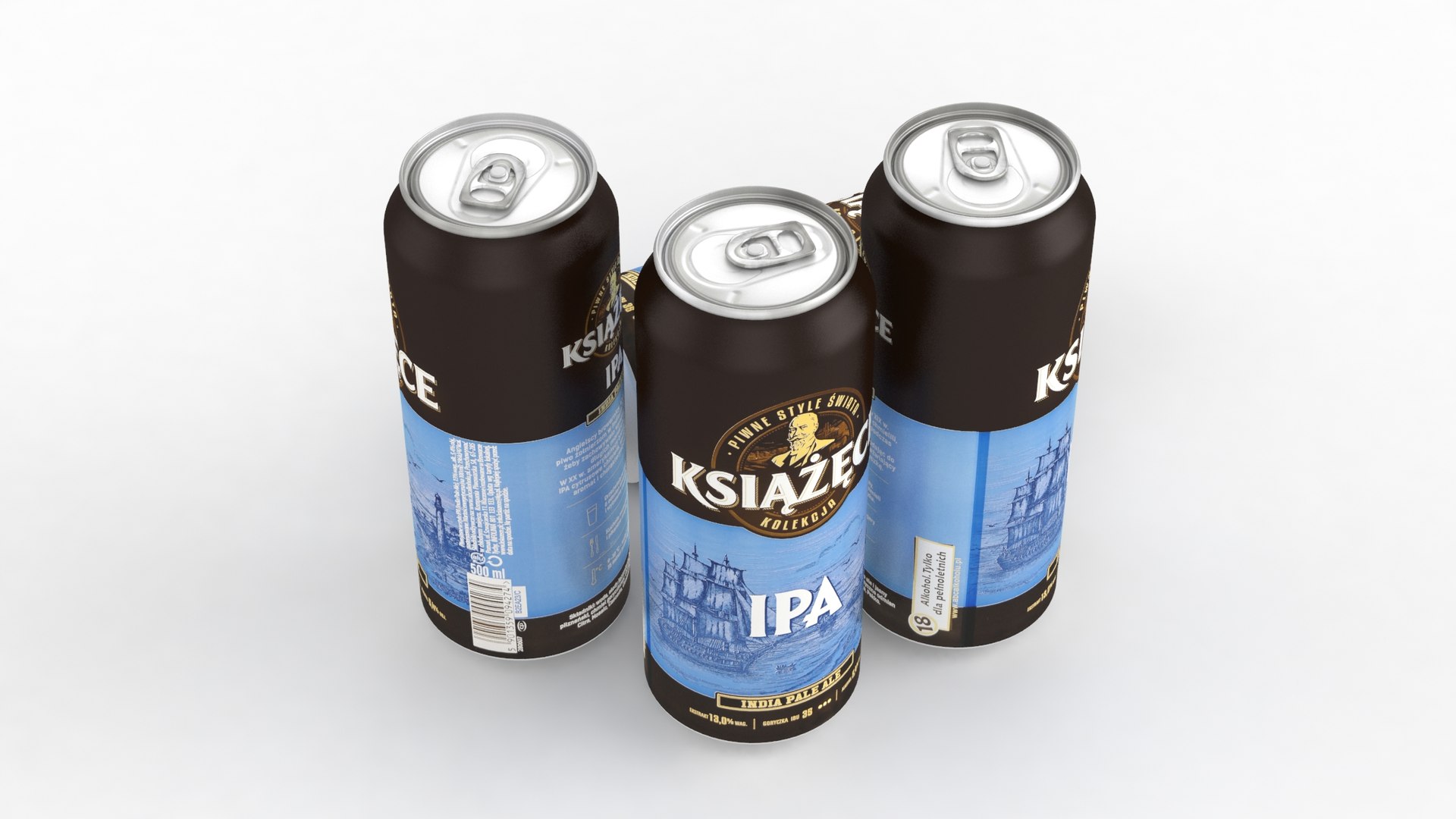 Beer Can Ksiazece IPA 500ml 2024 Model - TurboSquid 2250158