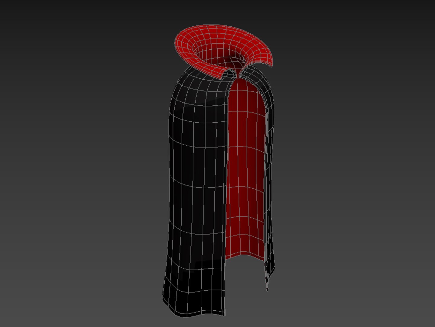 Dracula cape 3D - TurboSquid 1615783