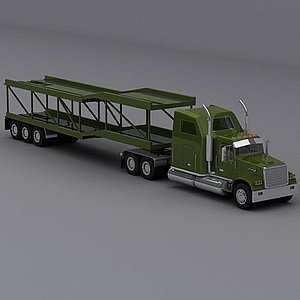 Semi-Trailer Truck 3D Models for Download | TurboSquid