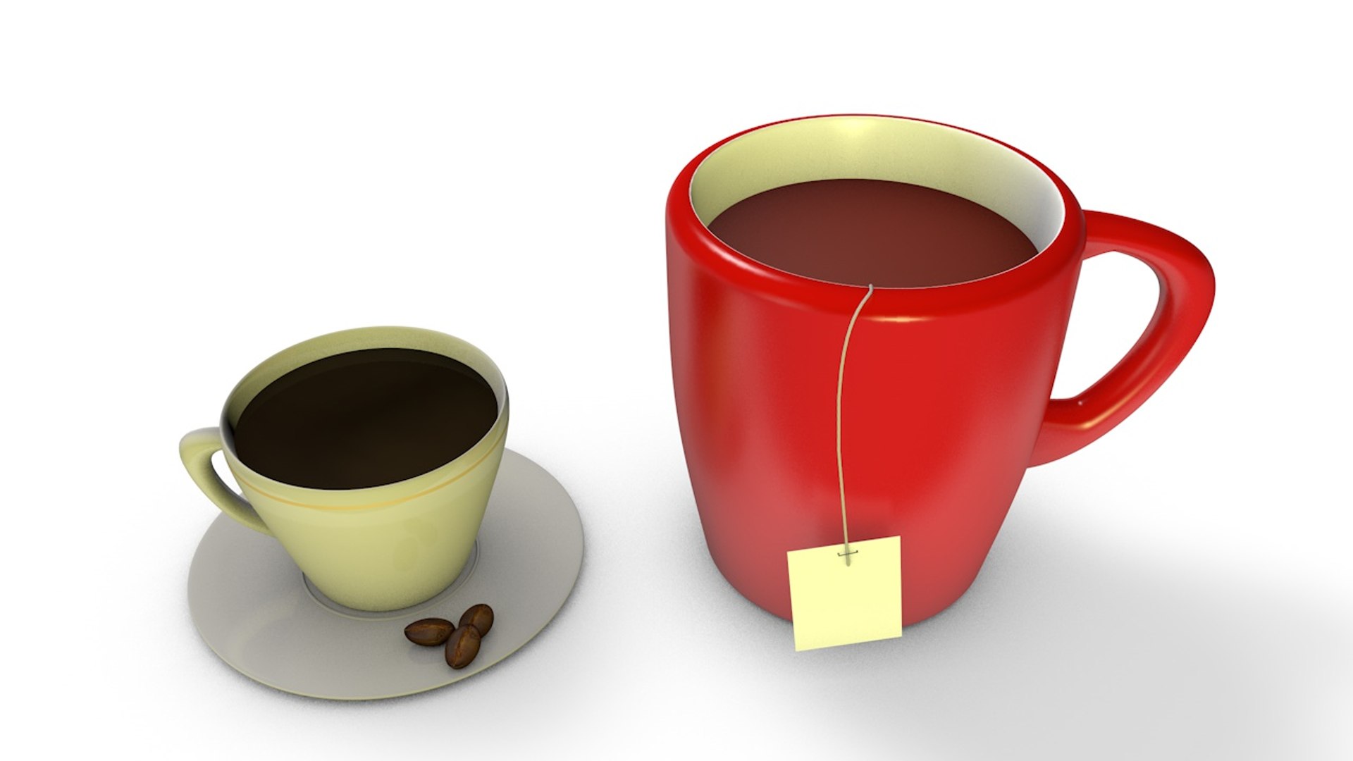 Tea cup model - TurboSquid 1341663