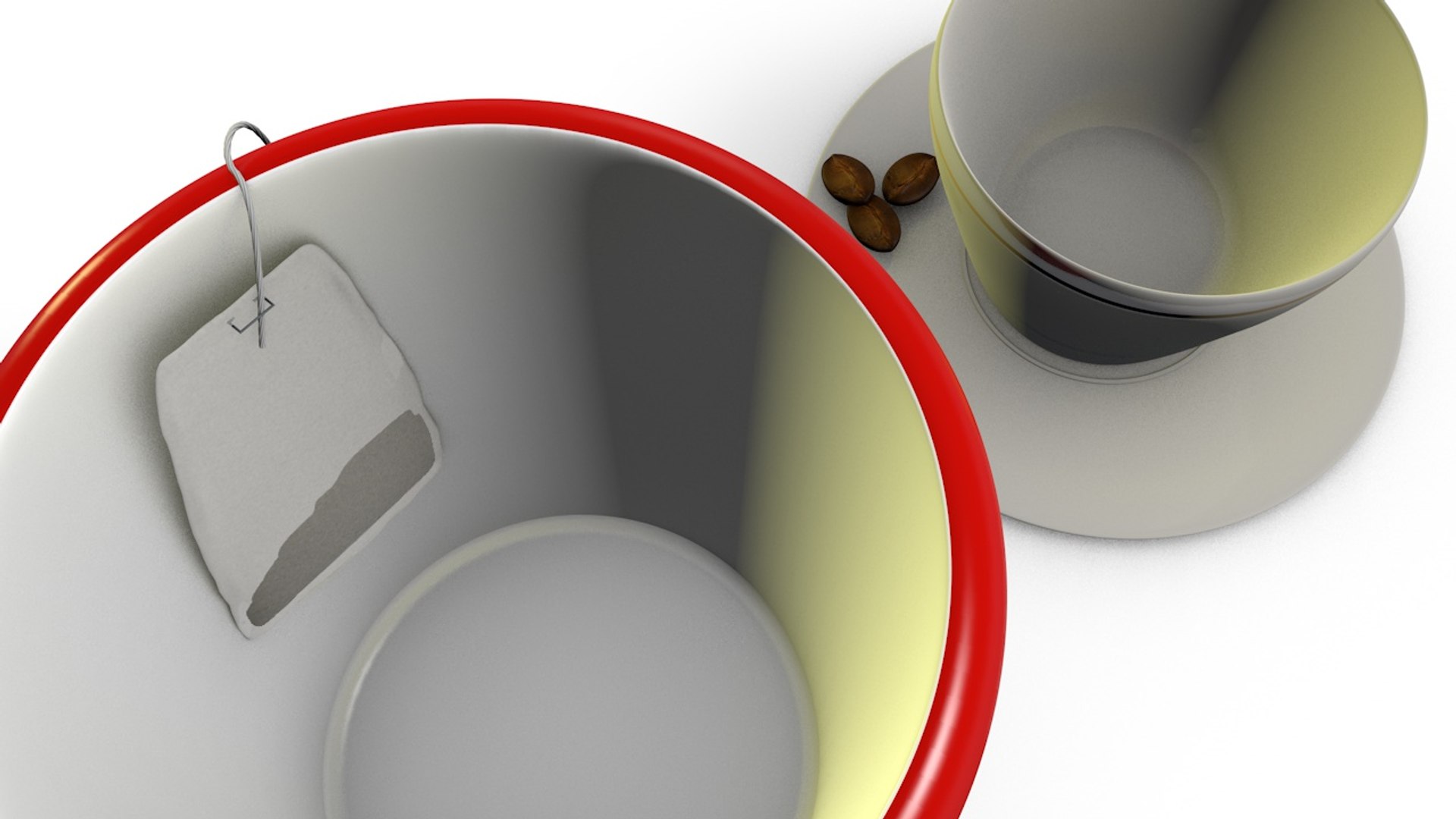 Tea cup model - TurboSquid 1341663