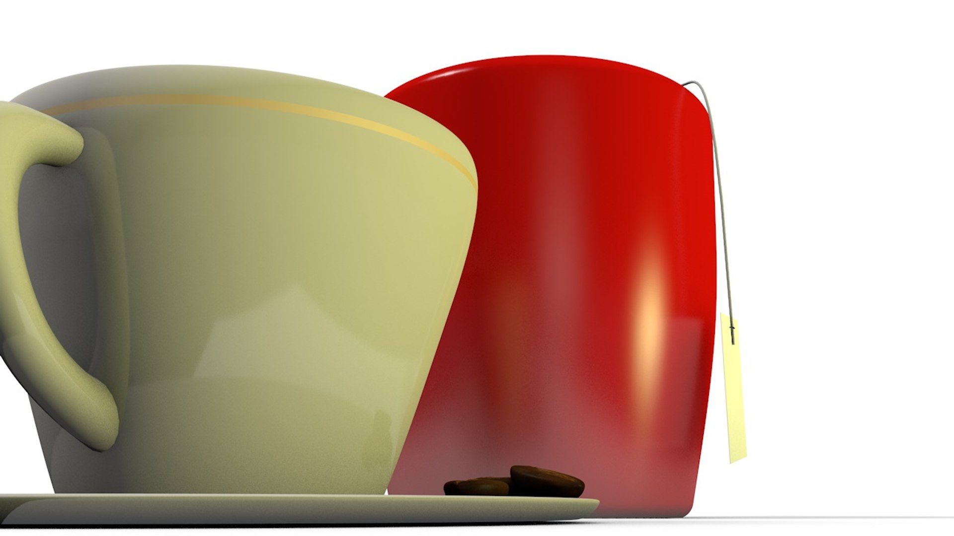 Tea cup model - TurboSquid 1341663