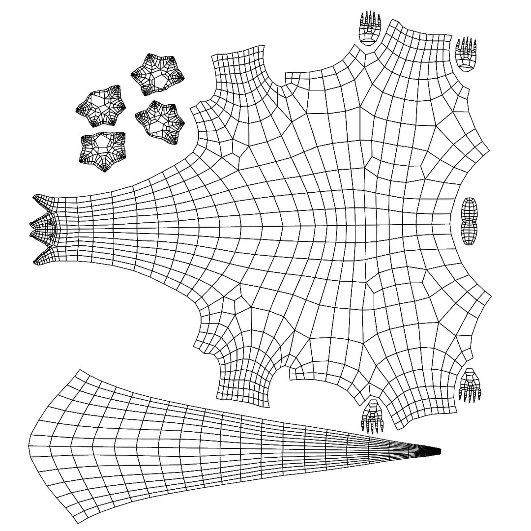 3d Base Mesh Brontosaurus Model