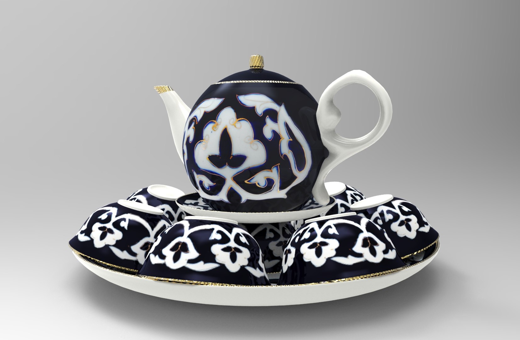 X Tea Set