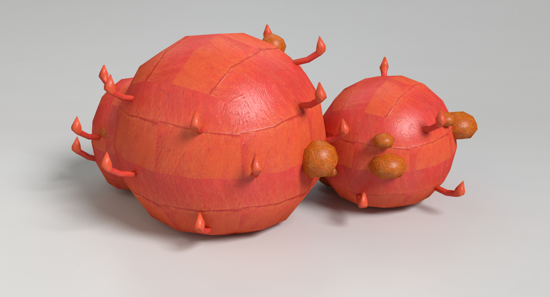 3d Model Of Alien Plant