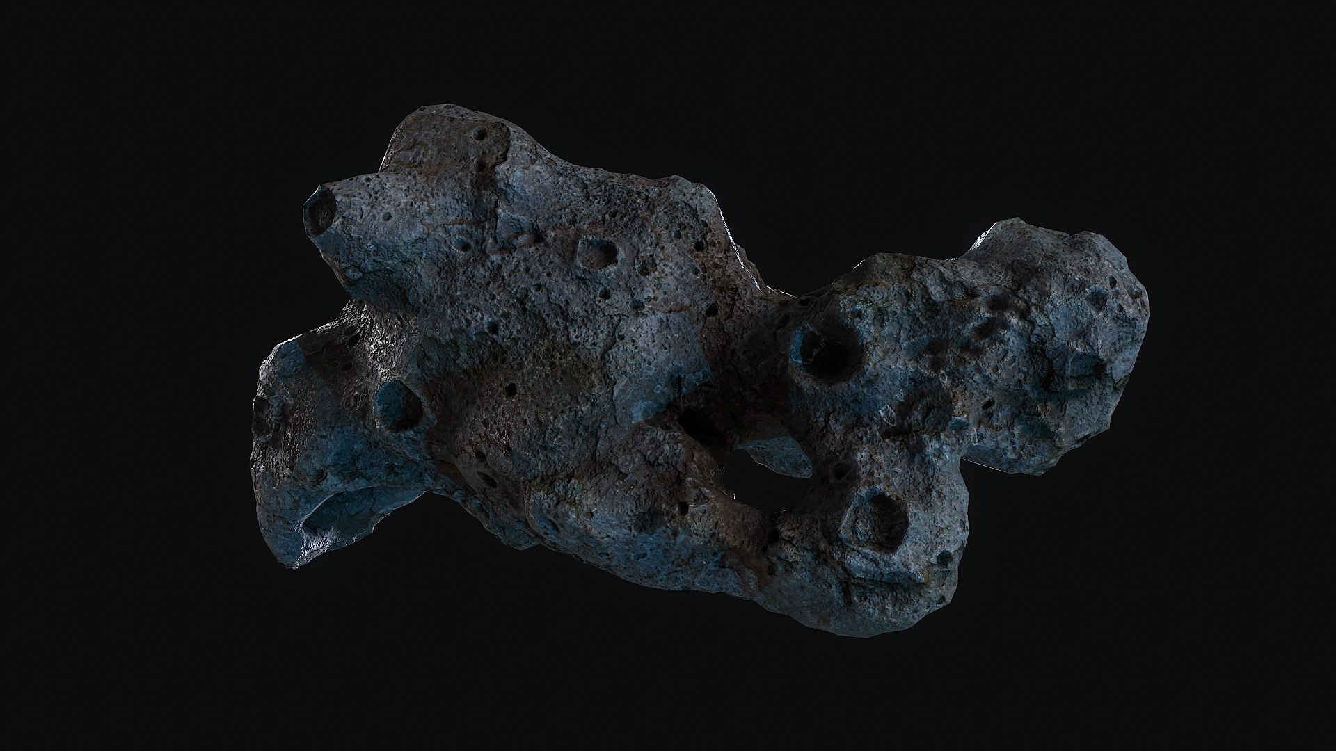 Realistic Asteroid 9 3D Model - TurboSquid 2294778