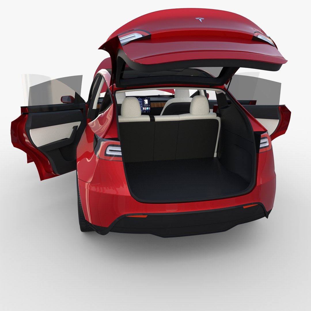 Tesla Y Rwd Chassis 3D Model - TurboSquid 1590005