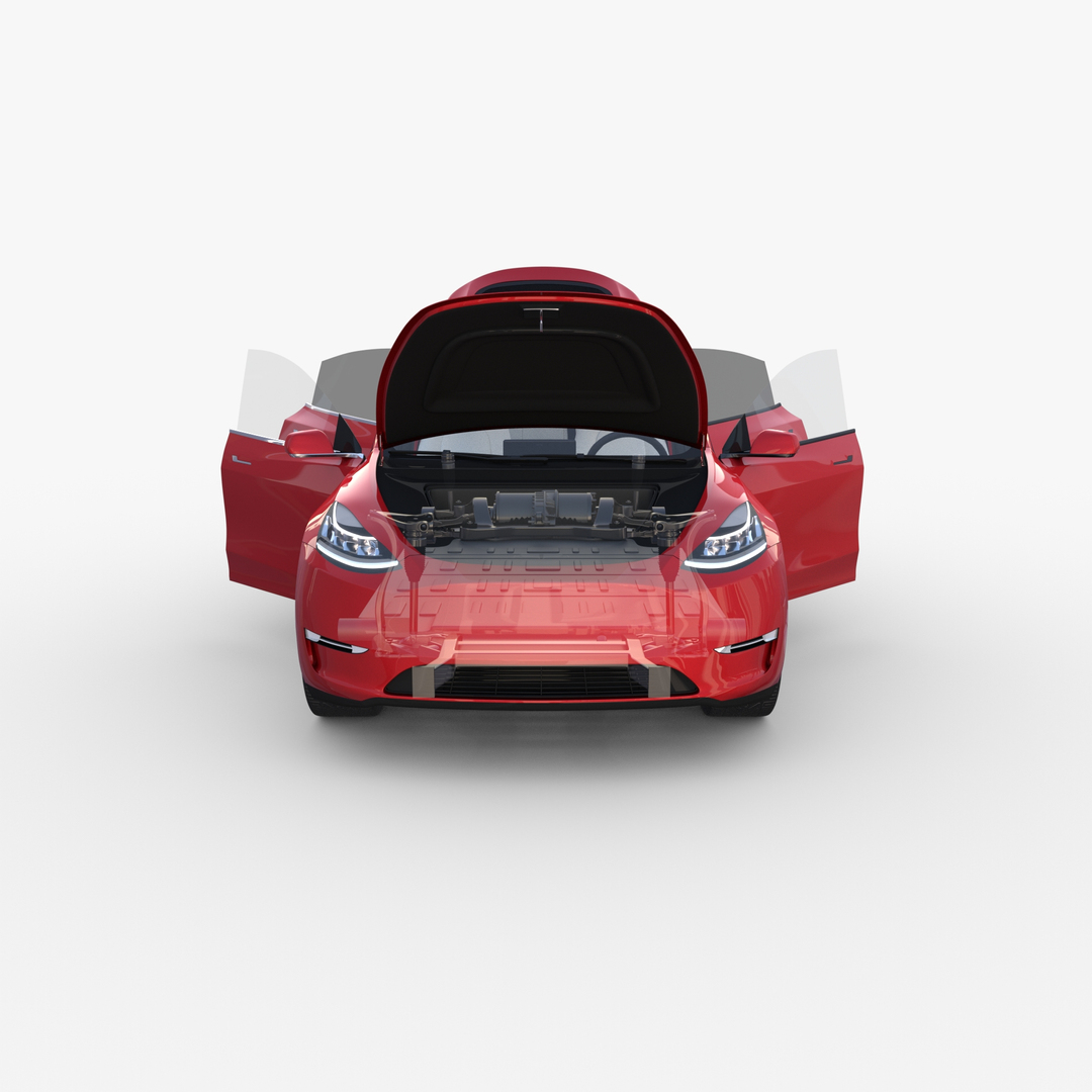 Tesla Y Rwd Chassis 3D Model - TurboSquid 1590005