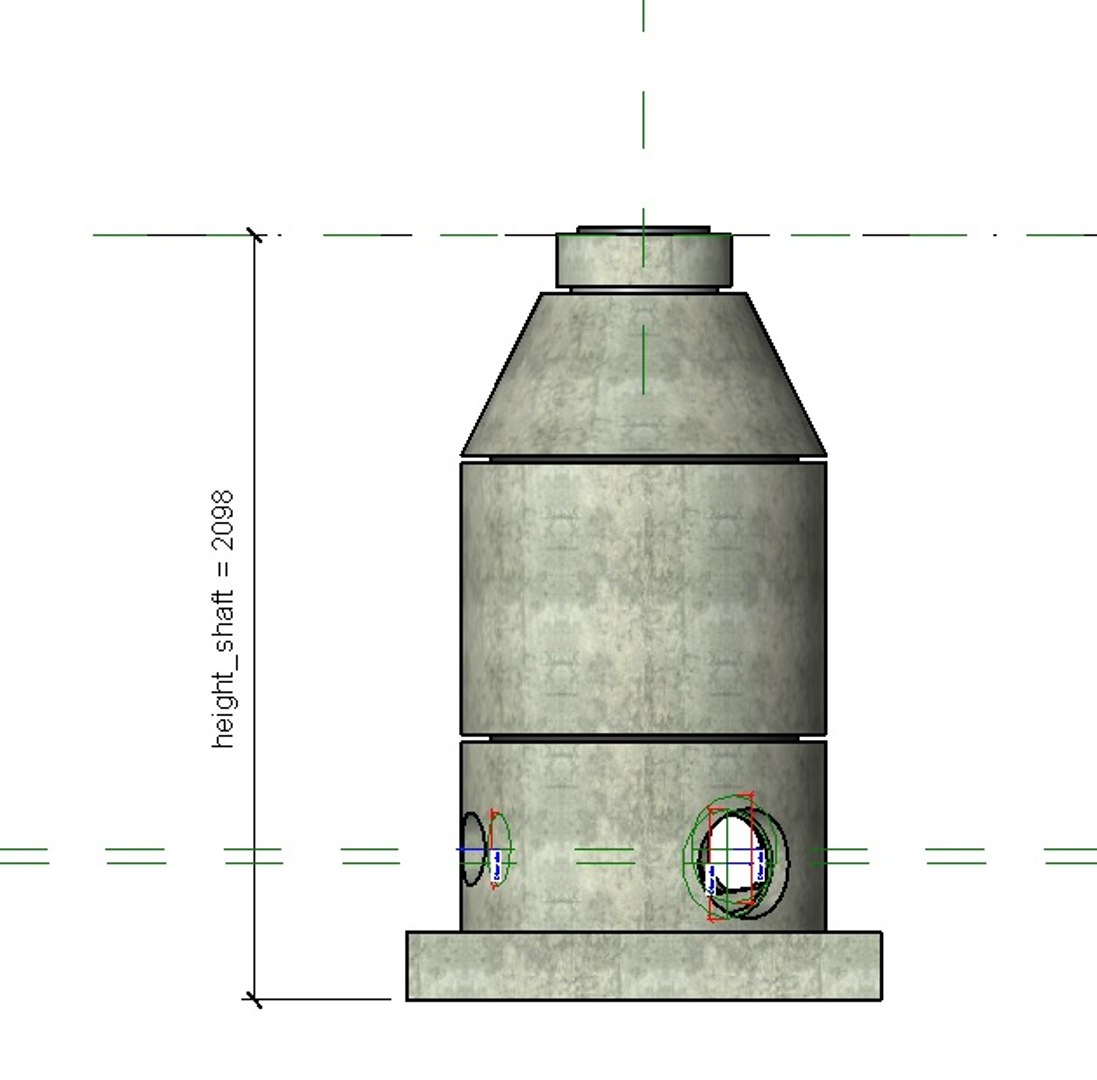 Concrete Drain Shaft Model - TurboSquid 1284345
