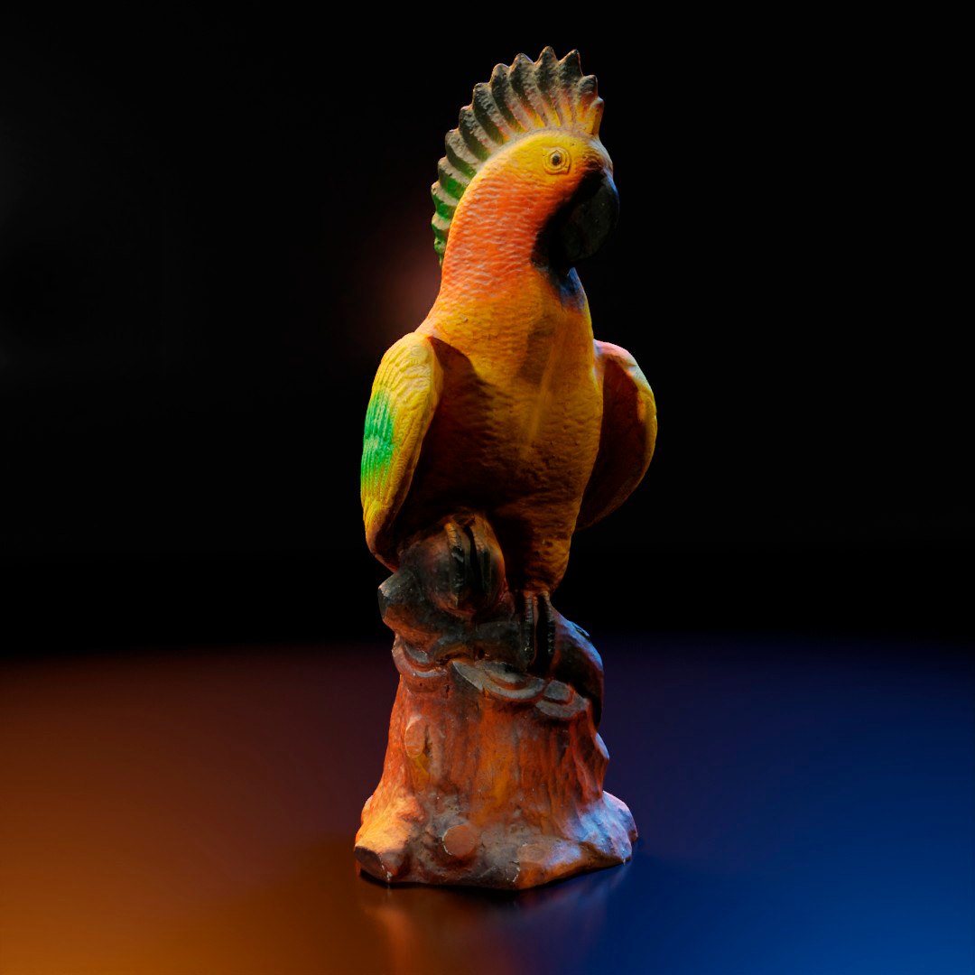 3D Parrot Sculpture 3d Scan - TurboSquid 1800084