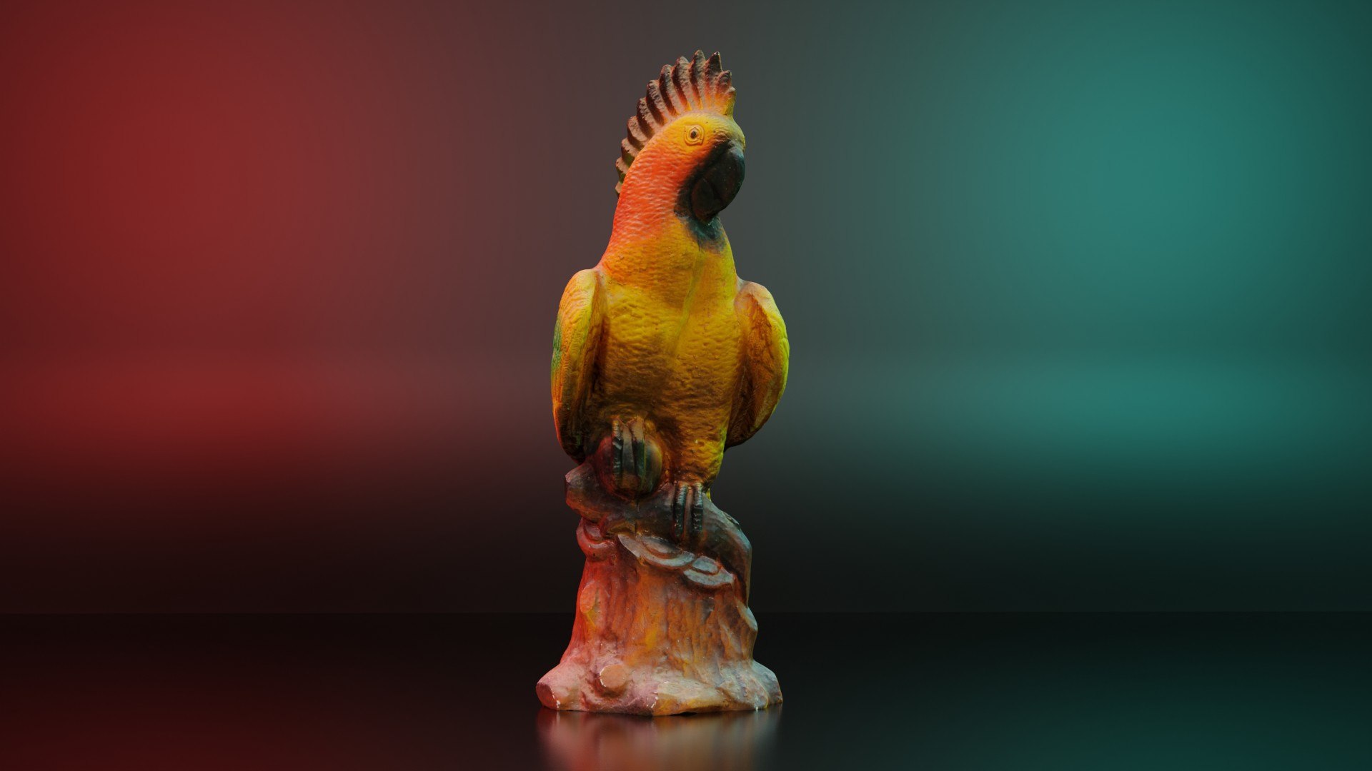 3D Parrot Sculpture 3d Scan - TurboSquid 1800084