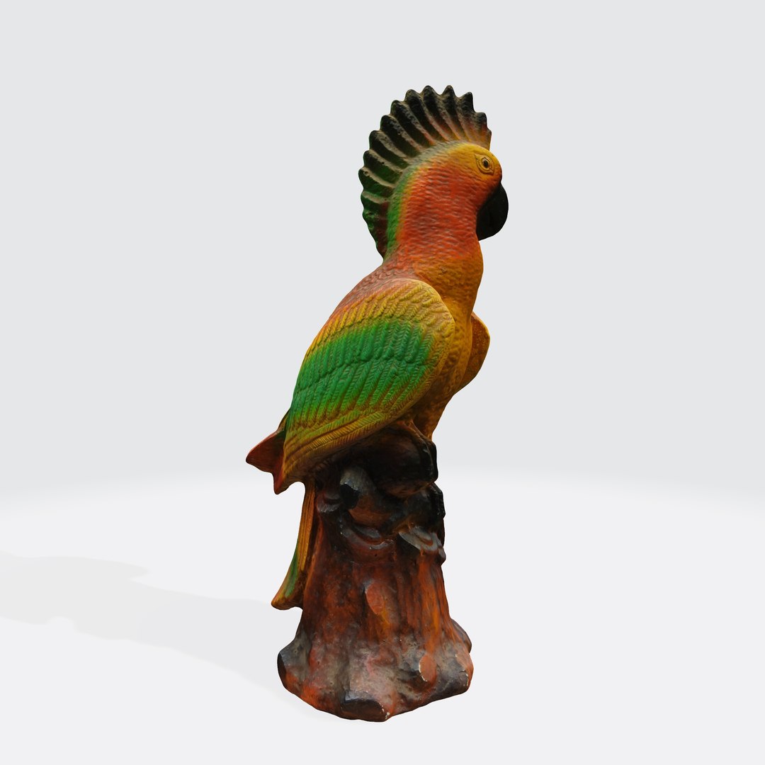 3D Parrot Sculpture 3d Scan - TurboSquid 1800084