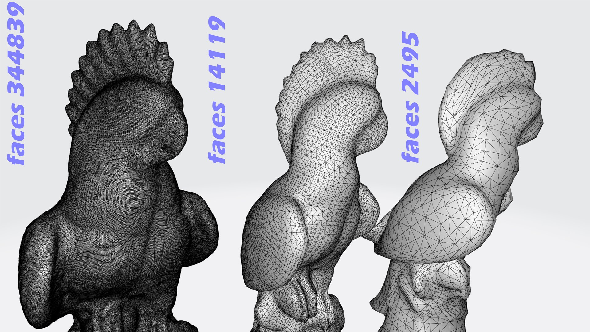 3D Parrot Sculpture 3d Scan - TurboSquid 1800084