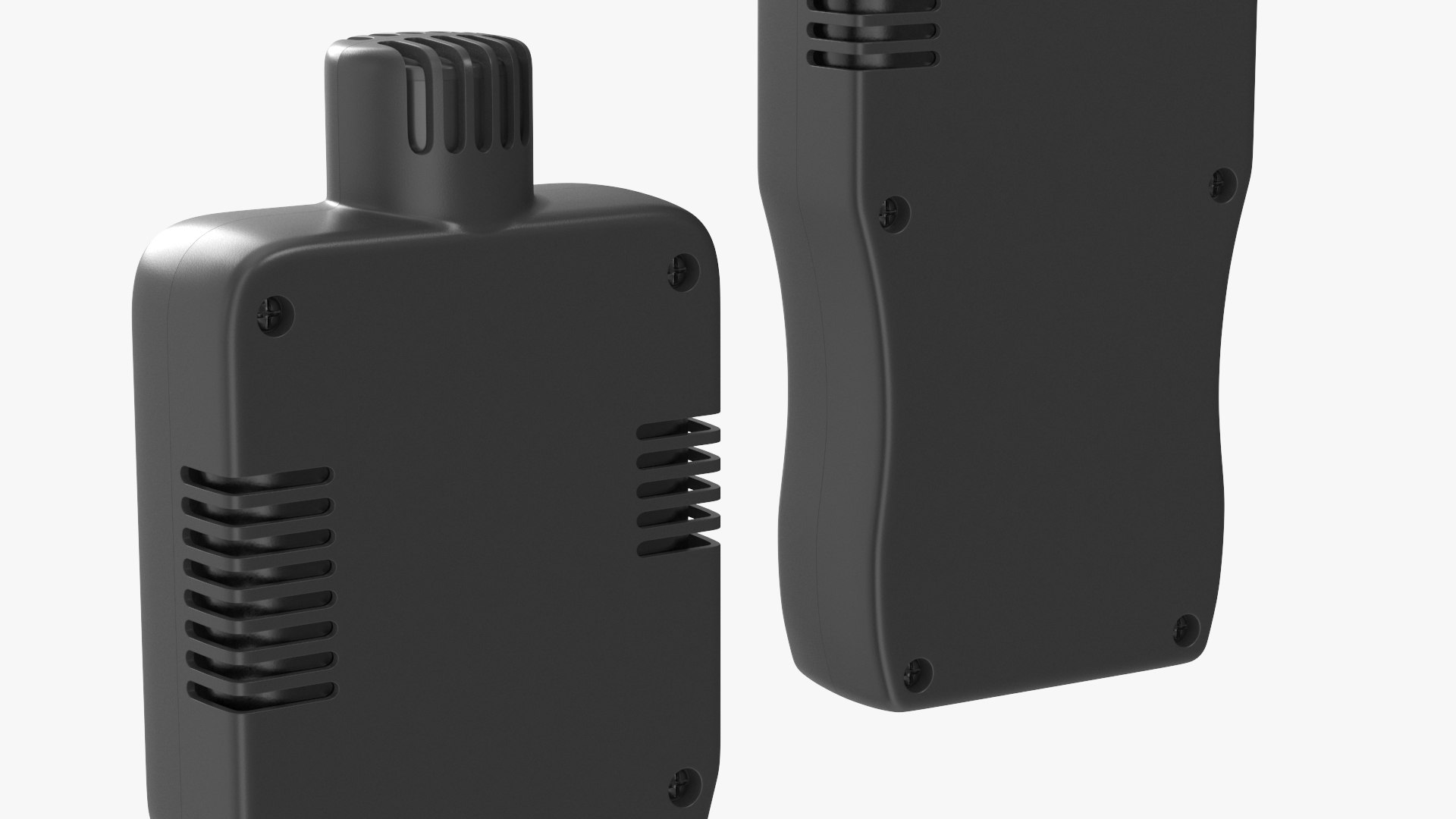 3D Handheld Ozone Gas Detector Black - TurboSquid 2410955