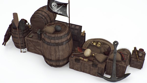 Pirate Secret Stash3Dモデル - TurboSquid 1974642