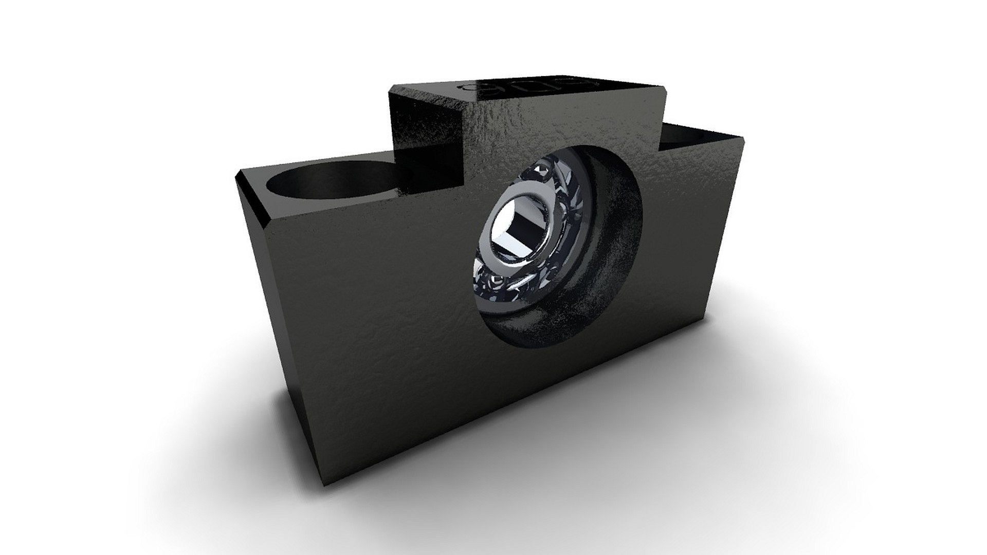 EF6 supports 3D model - TurboSquid 2009756
