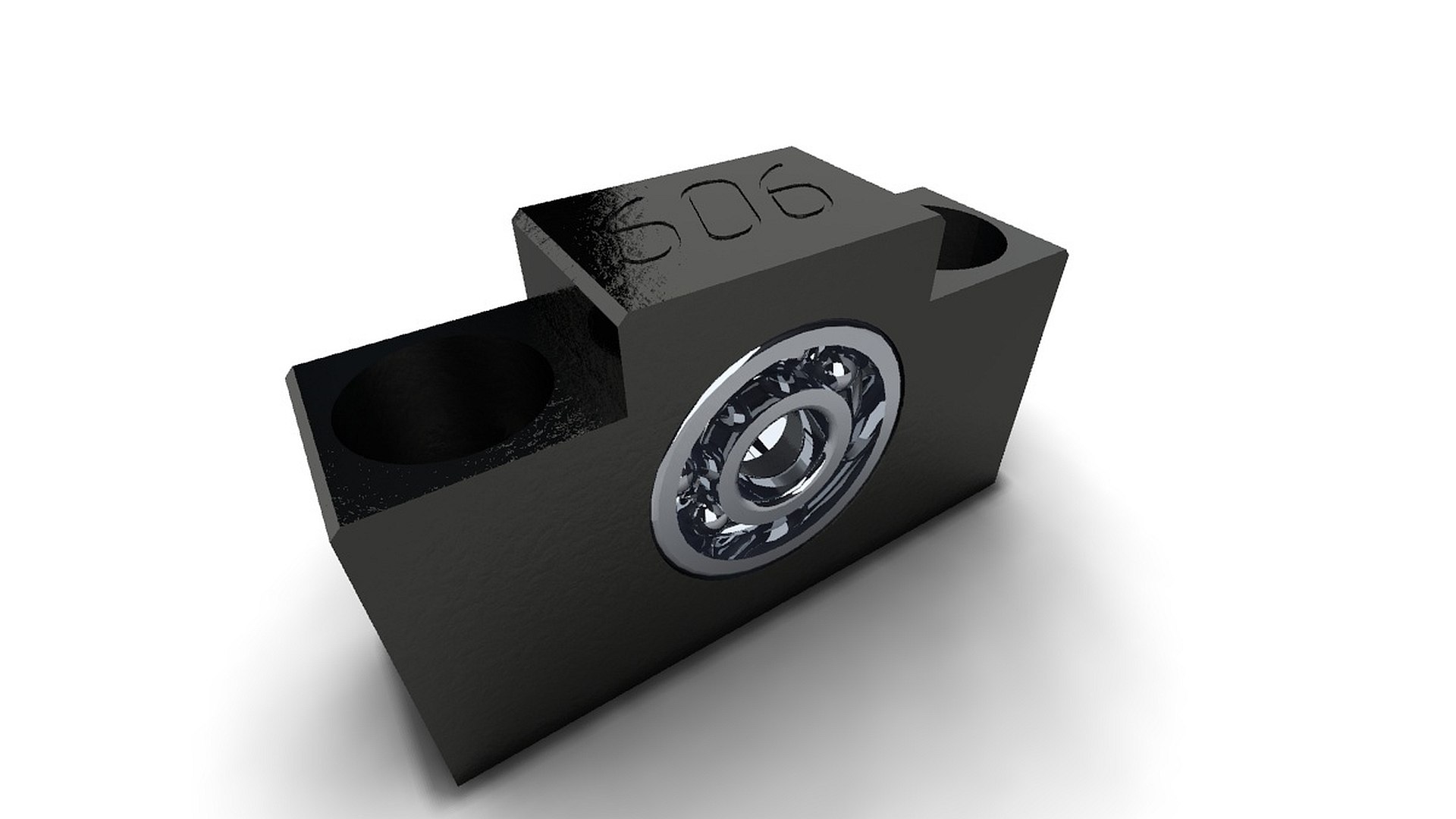 EF6 supports 3D model - TurboSquid 2009756