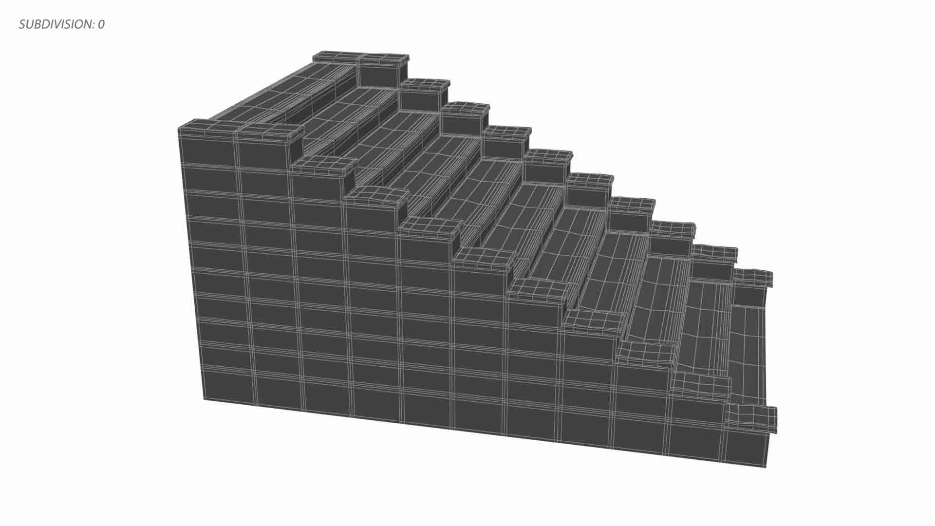 3D Model Rock Stairs - TurboSquid 2110153