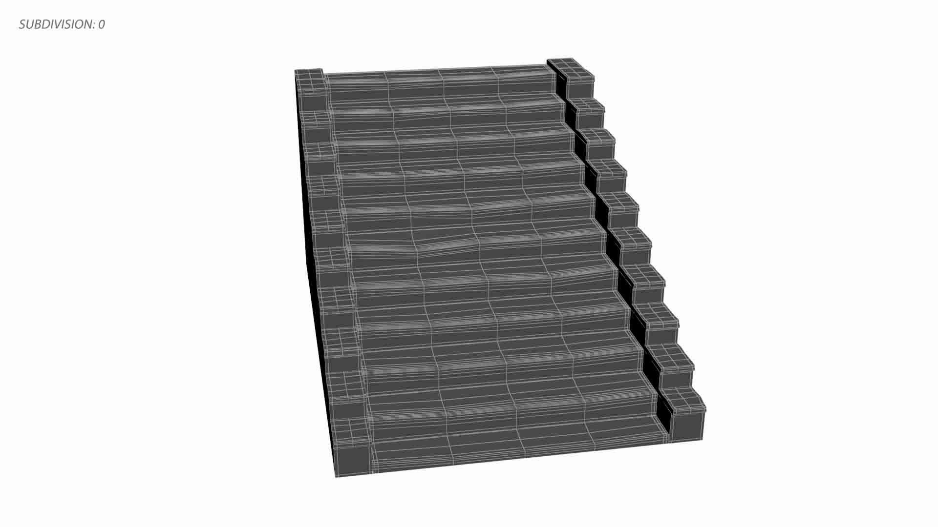 3D Model Rock Stairs - TurboSquid 2110153