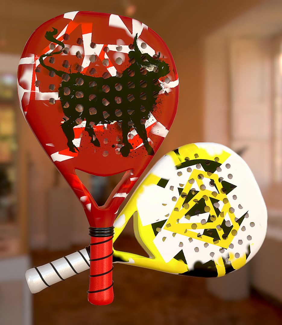 3D Paddle Racket - TurboSquid 1203883