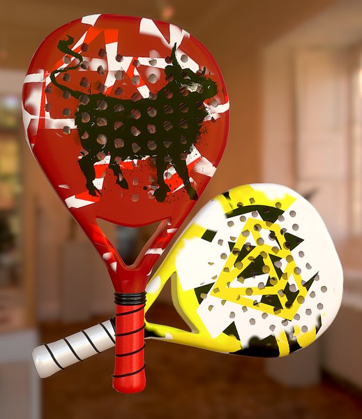 3D paddle racket - TurboSquid 1203883