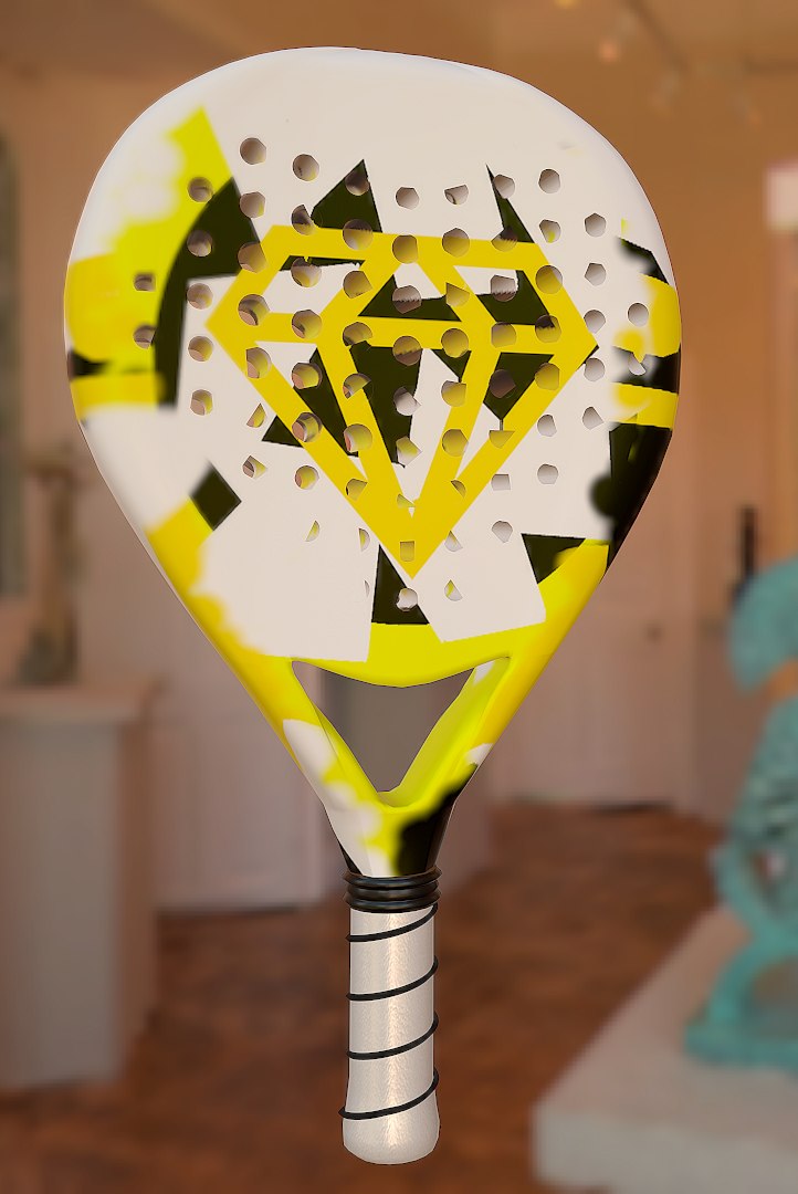 3D Paddle Racket - TurboSquid 1203883