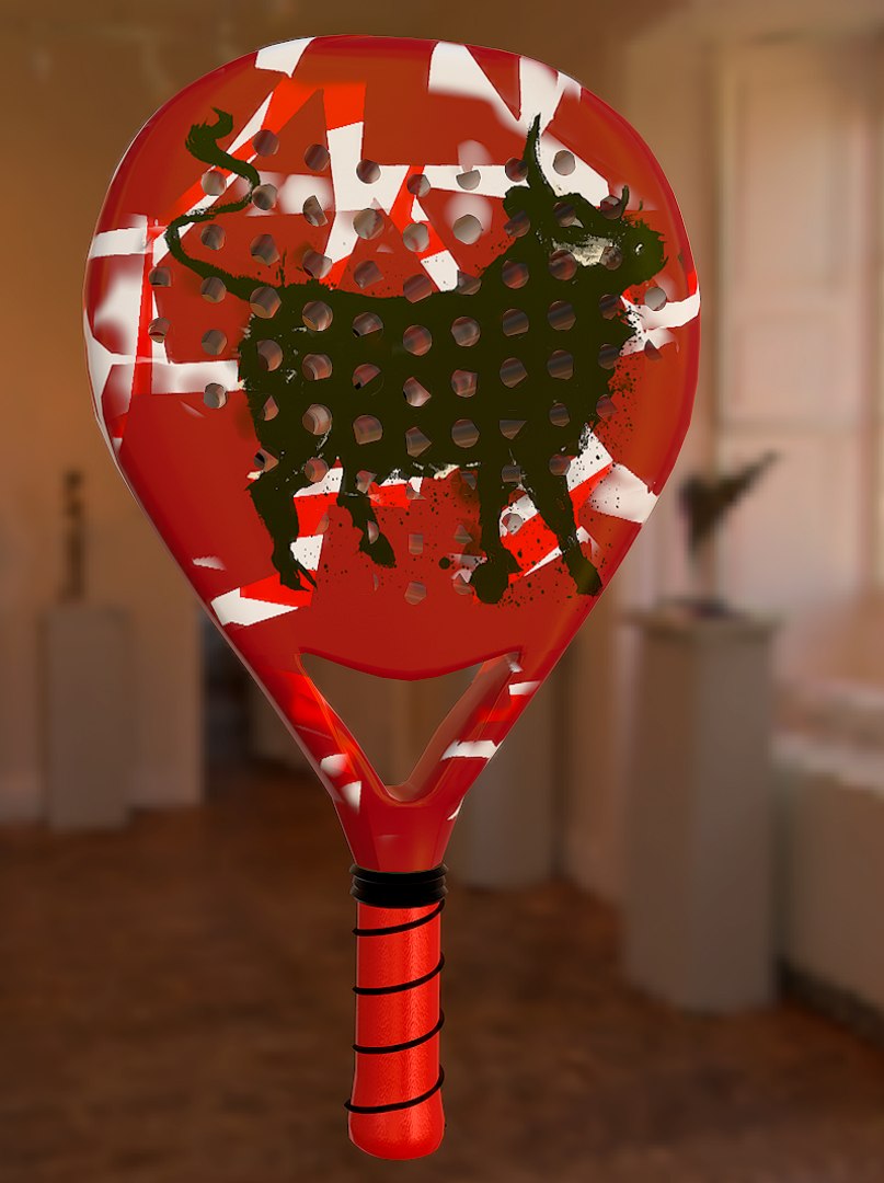3D Paddle Racket - TurboSquid 1203883