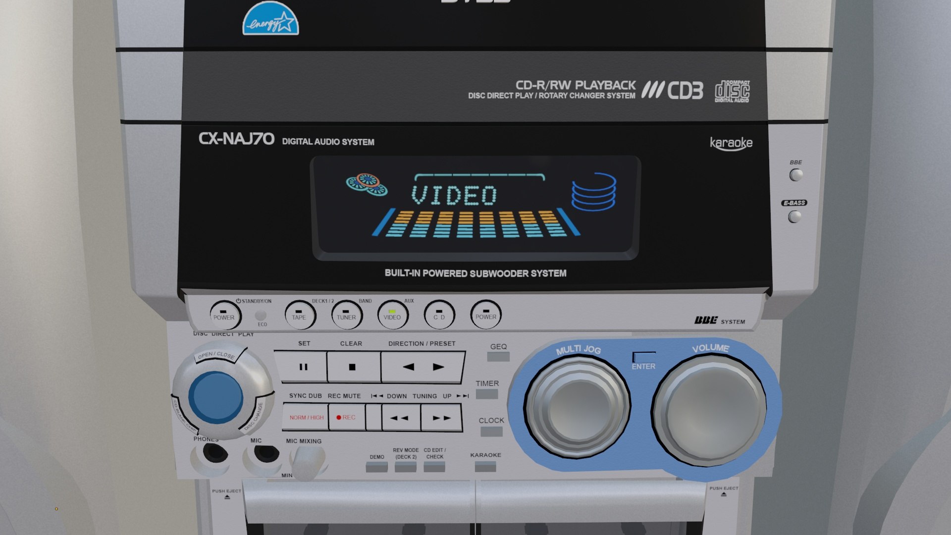 3D Stereo System Circa 2000s - TurboSquid 2259951