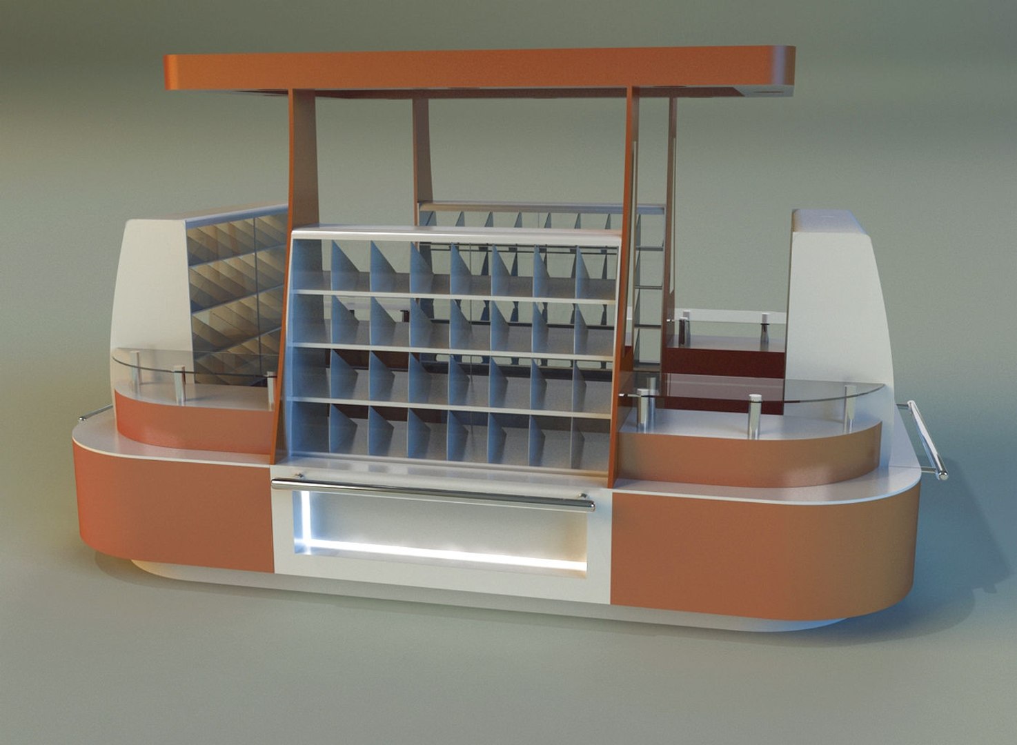 Pavilion Trade 3d Model