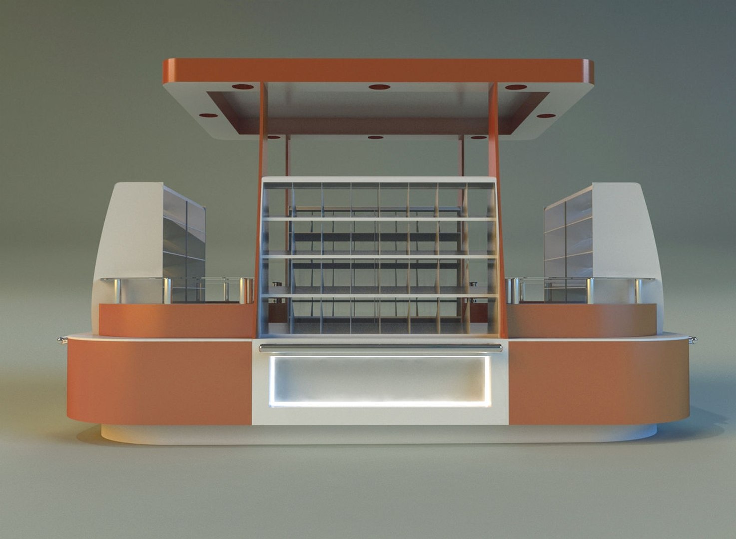 Pavilion Trade 3d Model