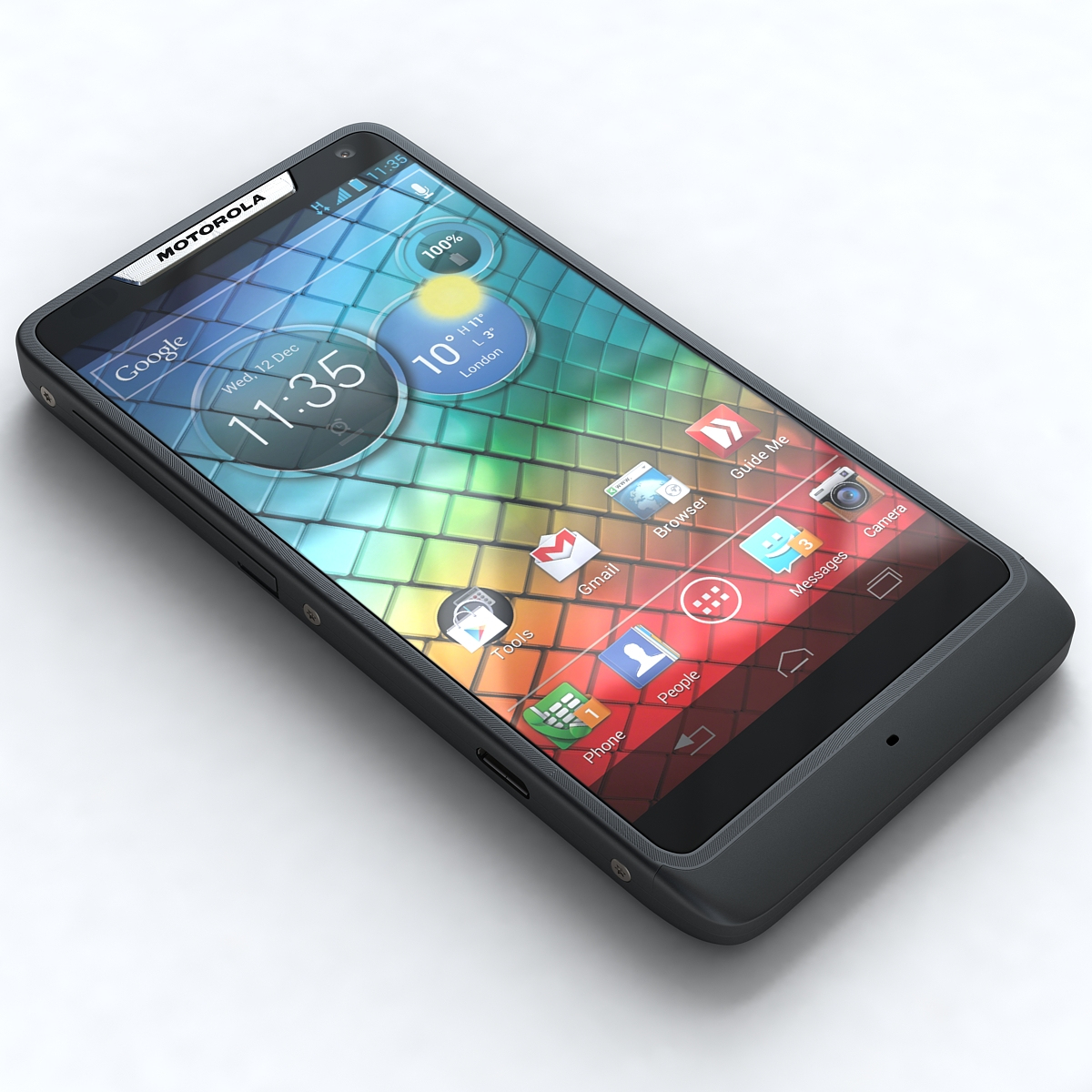 motorola razr xt890 3d 3ds