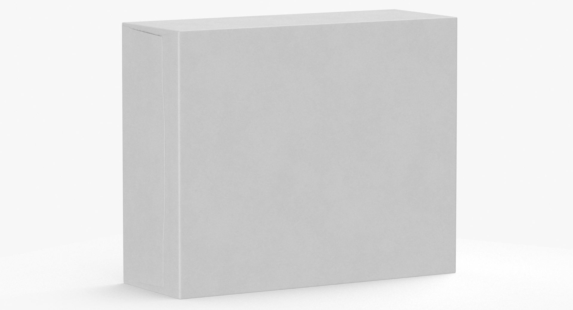 Boxed Pudding Blank And Generic Label Model - TurboSquid 1995312