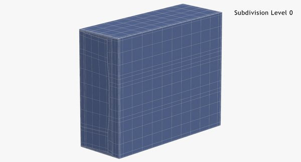 Boxed Pudding Blank and Generic Label model - TurboSquid 1995312