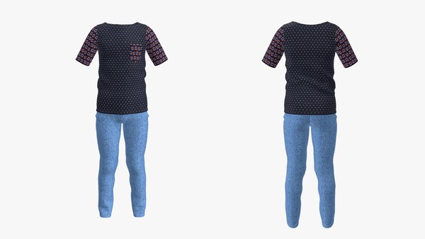 modelo 3d Ropa infantil para niños. - TurboSquid 1415998