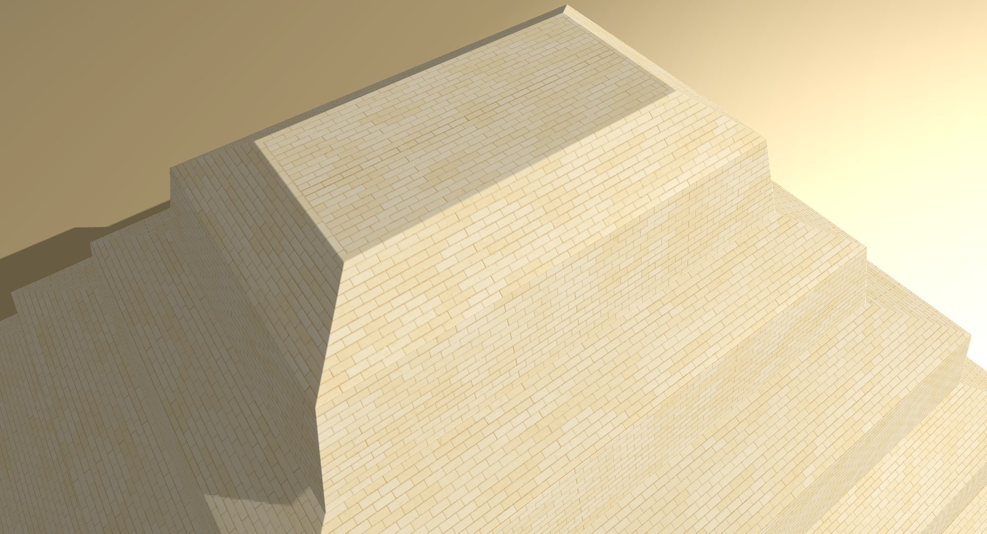 3D Step Pyramid - TurboSquid 1869807