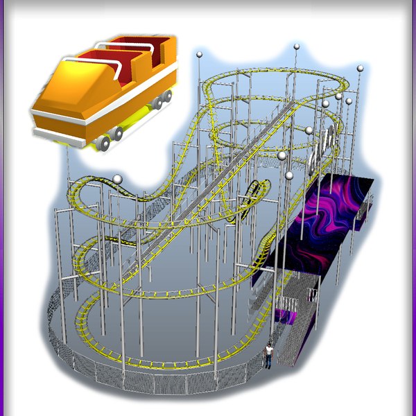 Classic Double Ferris Wheel 3D - TurboSquid 1854051