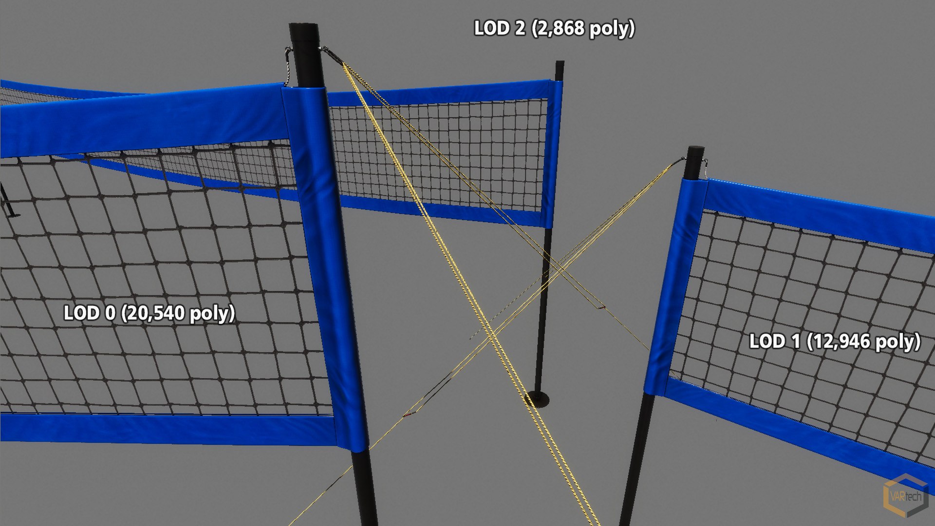 3D Volleyball Net model - TurboSquid 1839828