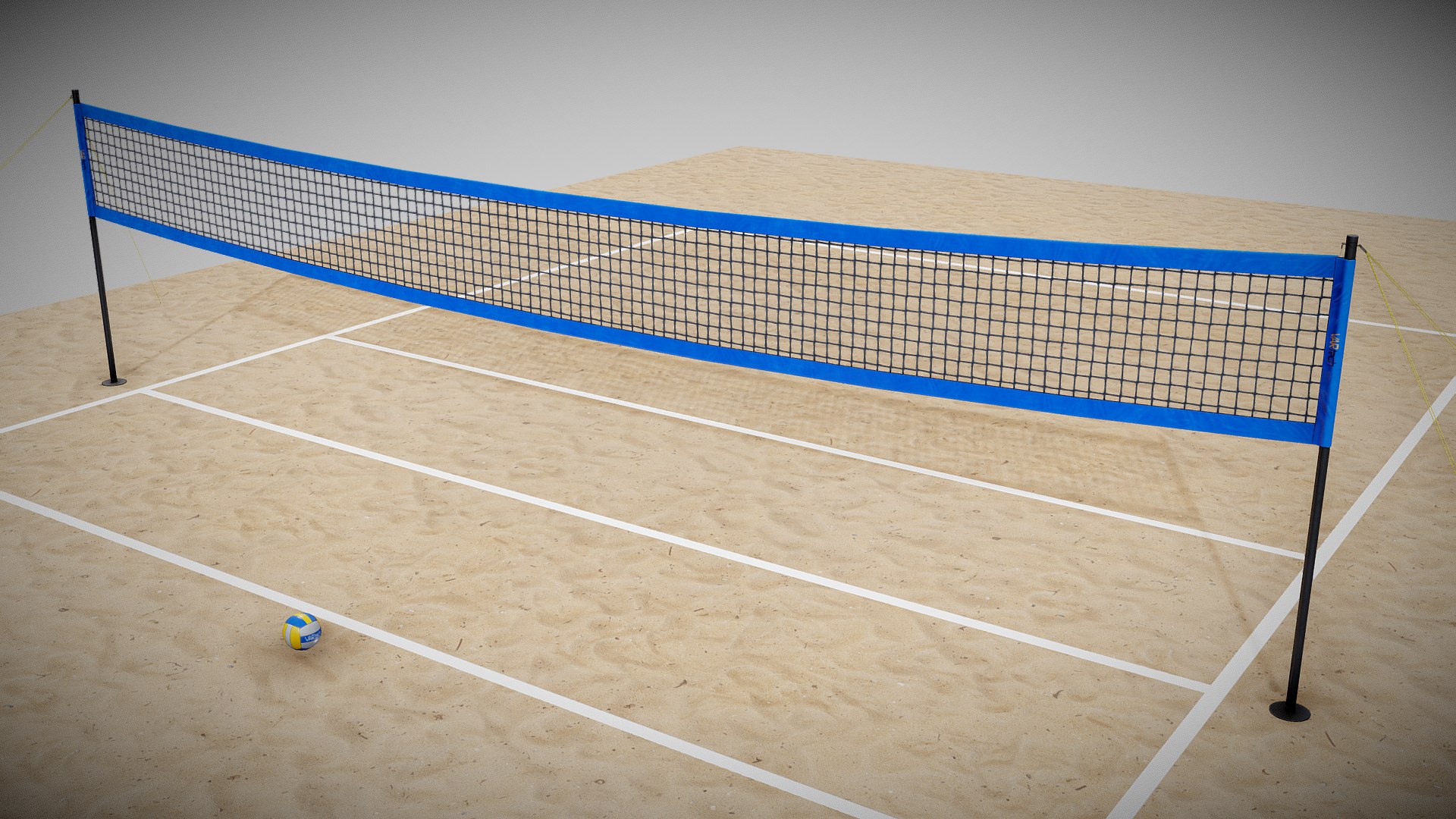 3D Volleyball Net model - TurboSquid 1839828