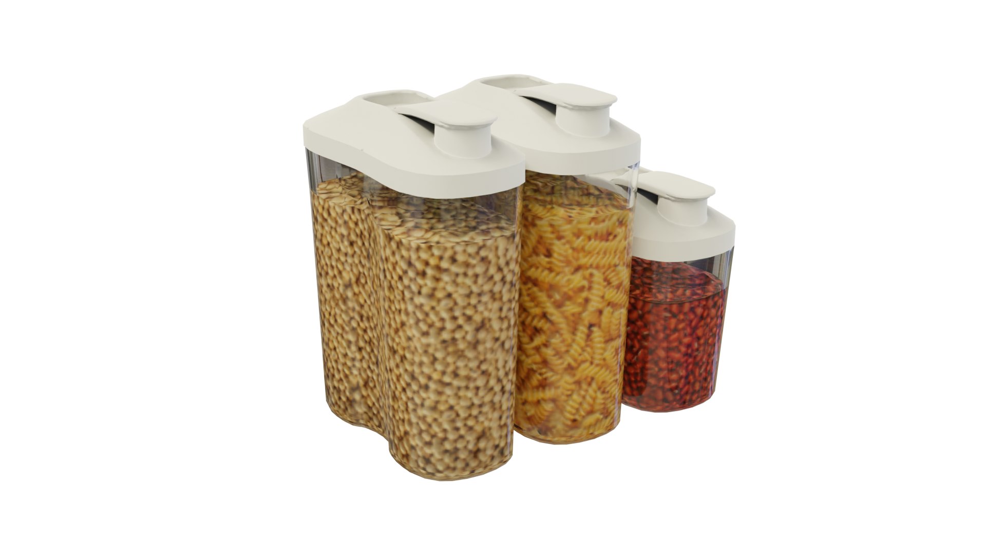 3D Grain Rice Container - TurboSquid 2249930