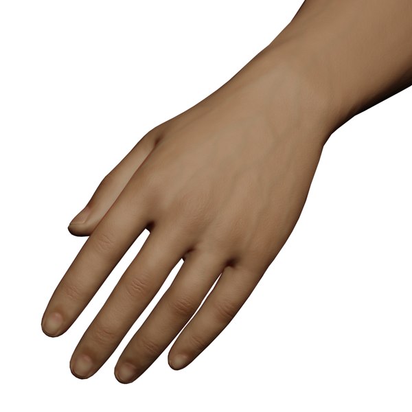 3D model Male Left Hand Rigged - TurboSquid 1748931
