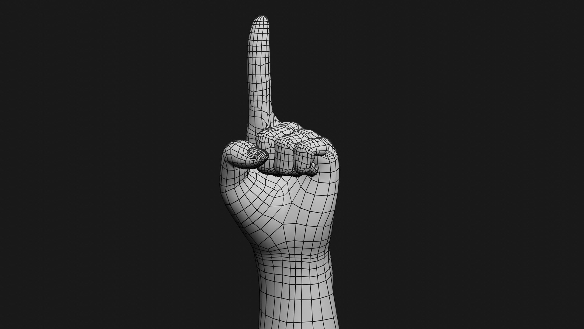 3D model Male Left Hand Rigged - TurboSquid 1748931