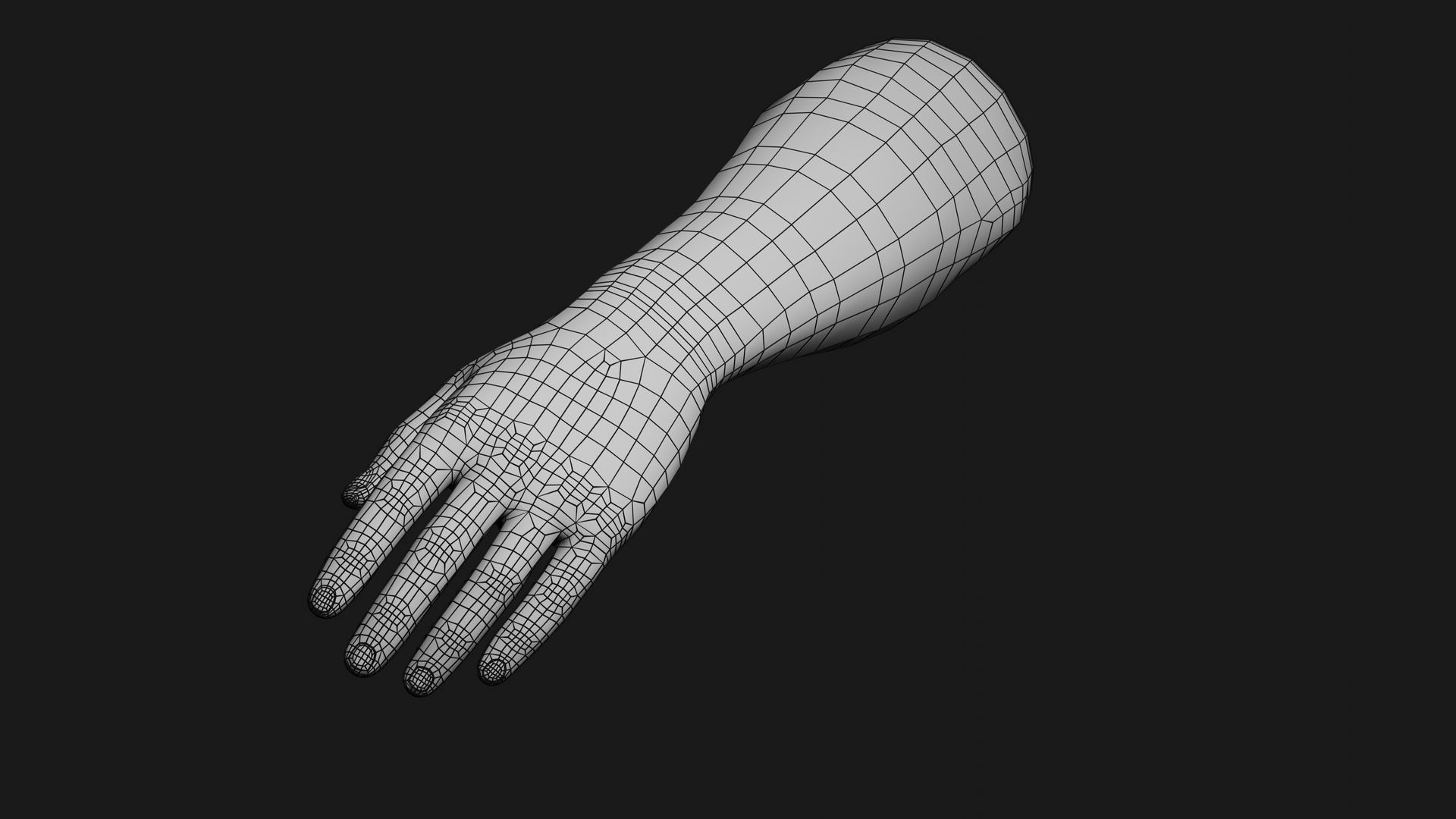 3D model Male Left Hand Rigged - TurboSquid 1748931
