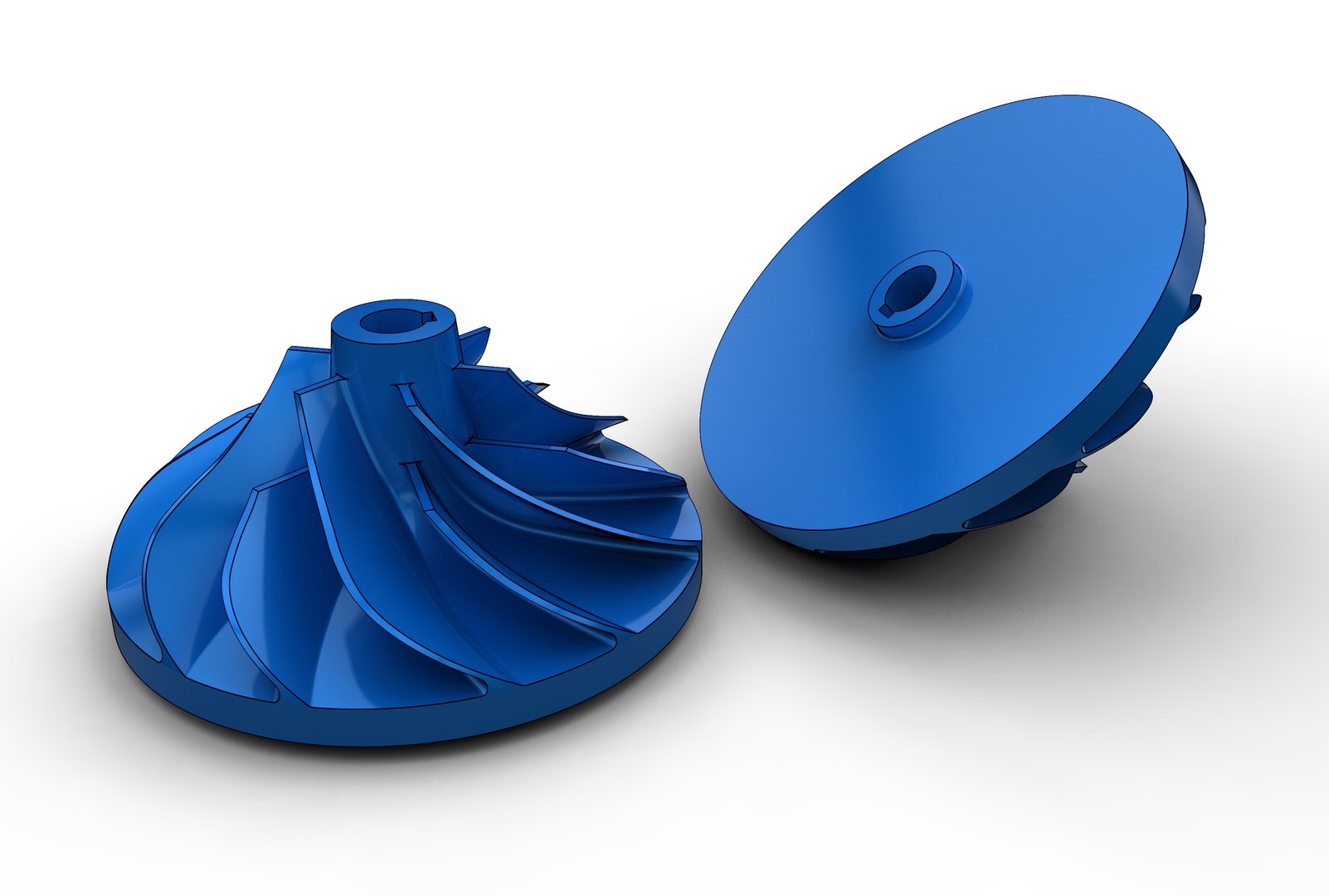 Turbo Impeller Model - TurboSquid 1460947