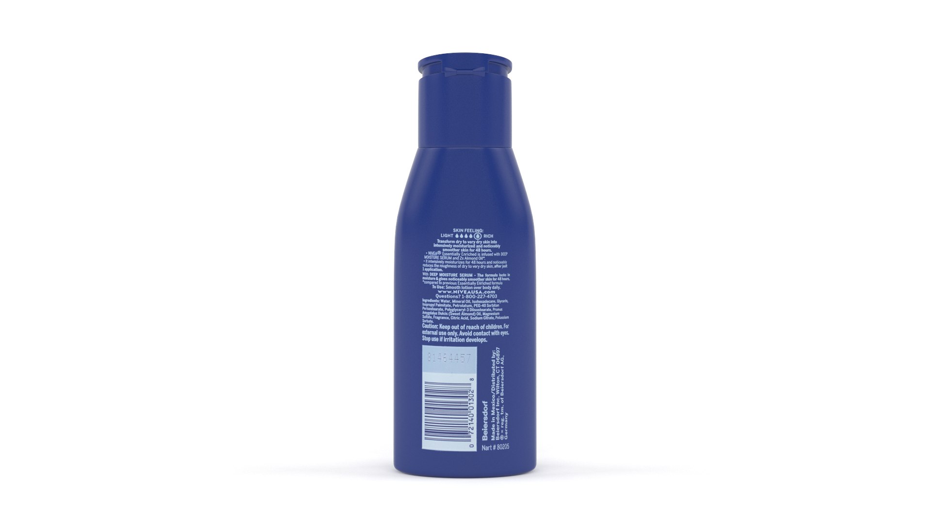 NIvea Body Lotion 3D model - TurboSquid 1721341