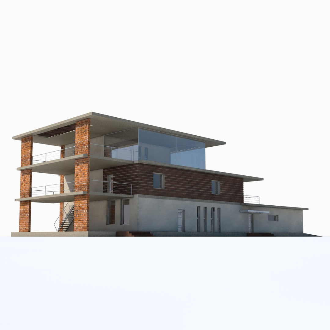 3d Model Residence House