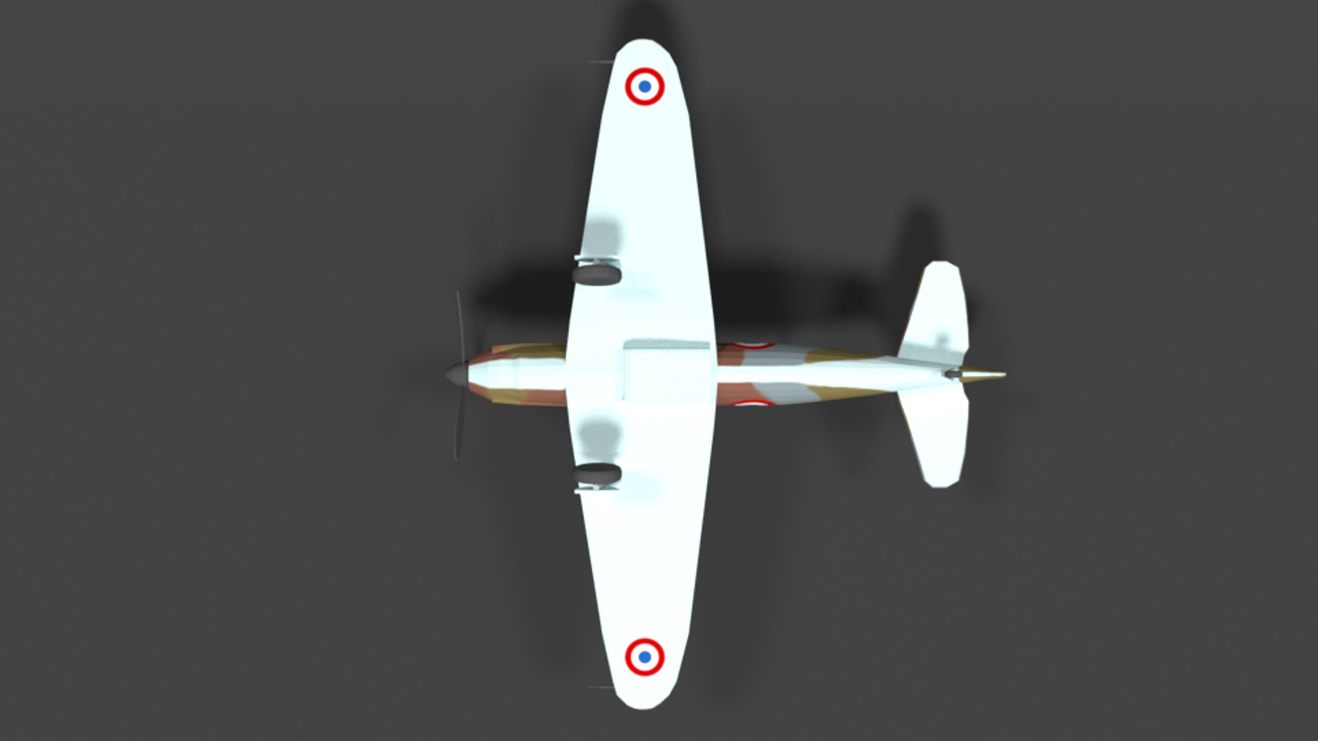 Dewoitine Wwii Airplane Model - TurboSquid 1545743