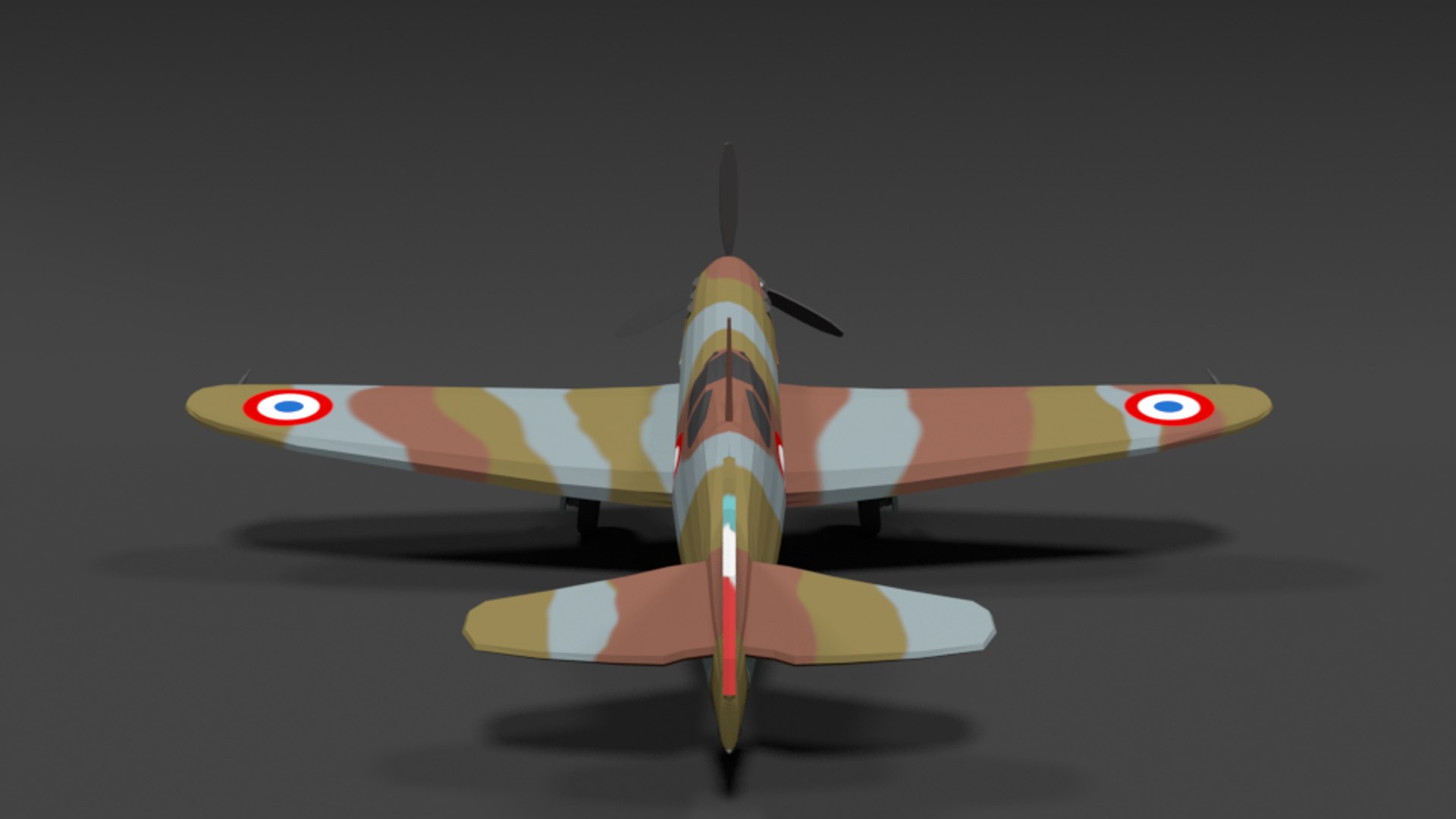 Dewoitine Wwii Airplane Model - TurboSquid 1545743